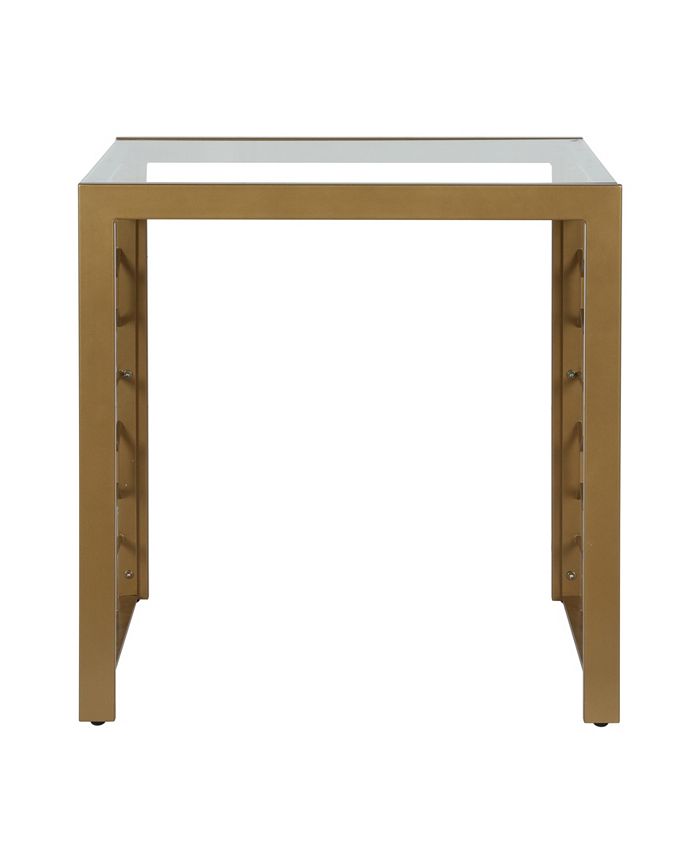 CosmoLiving Juliette Side Table and Ottoman Set - Macy's