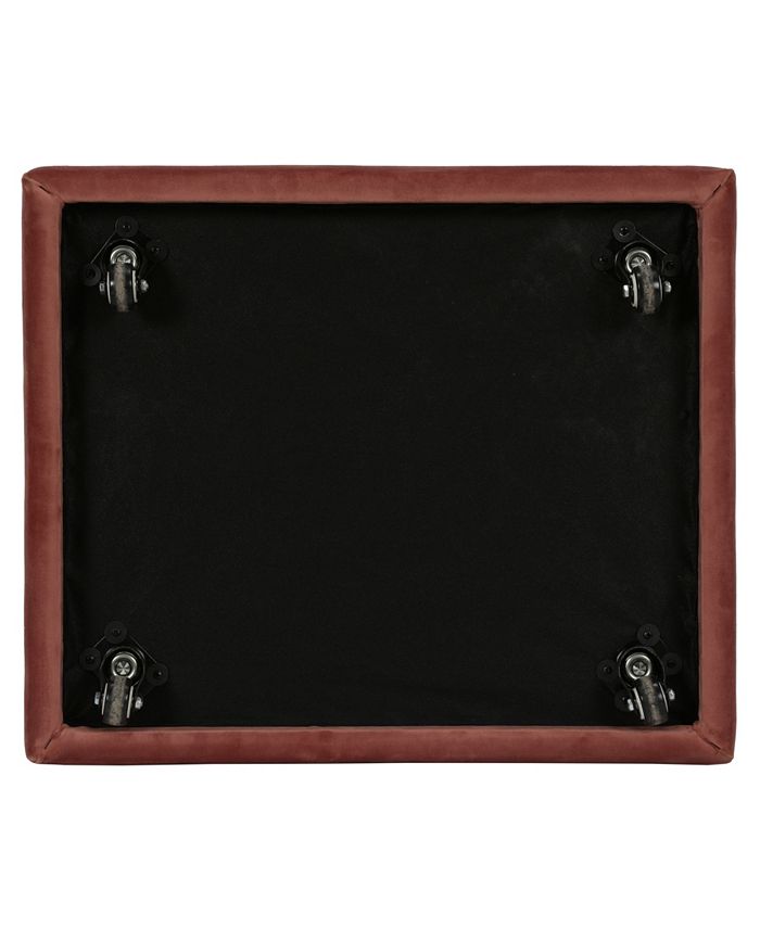 CosmoLiving Juliette Side Table and Ottoman Set - Macy's