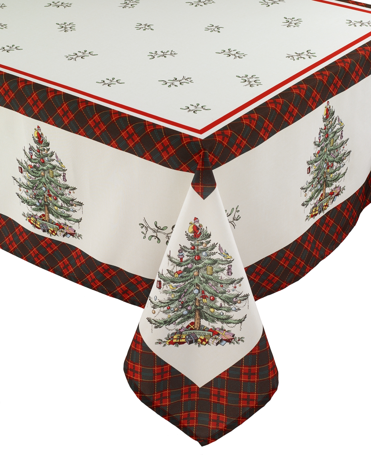 Click here for Spode Christmas Tree Tartan Multicolored 60x120 Ta... prices
