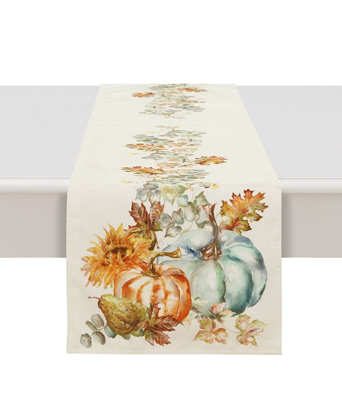 Laural Home Harvest Sun Table Runner - 72" x 13" - Macy's