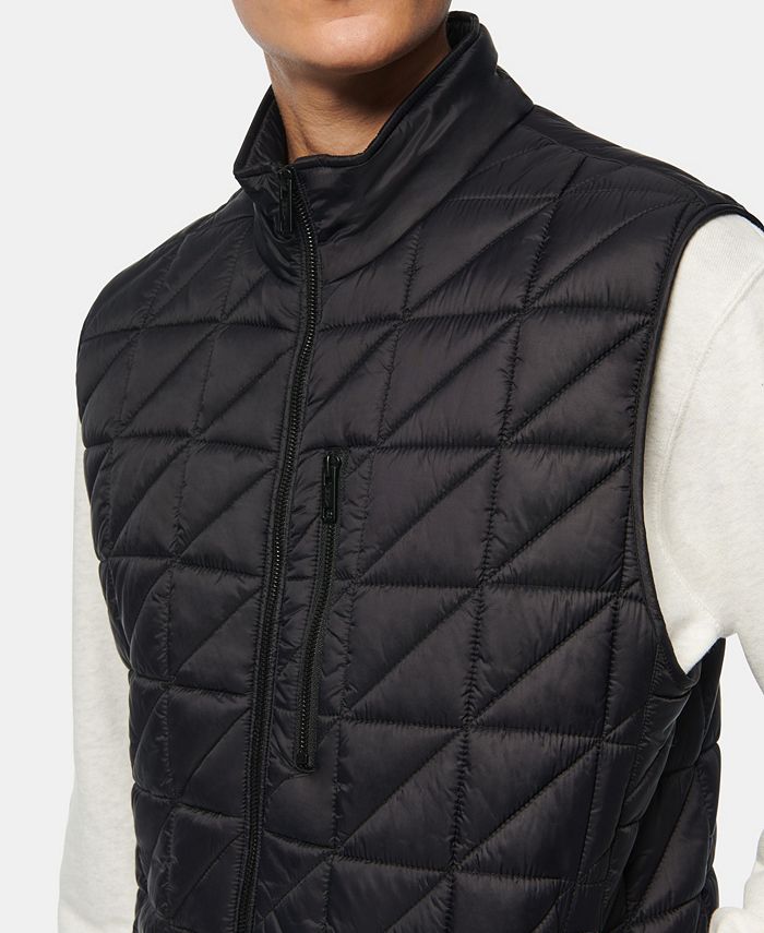 Marc New York Men's Bramble Quilted Vest - Macy's
