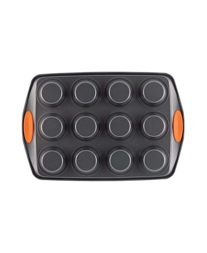 Rachael Ray Yum-o! Bakeware Oven Lovin Nonstick 4-Pc. Muffin and ...