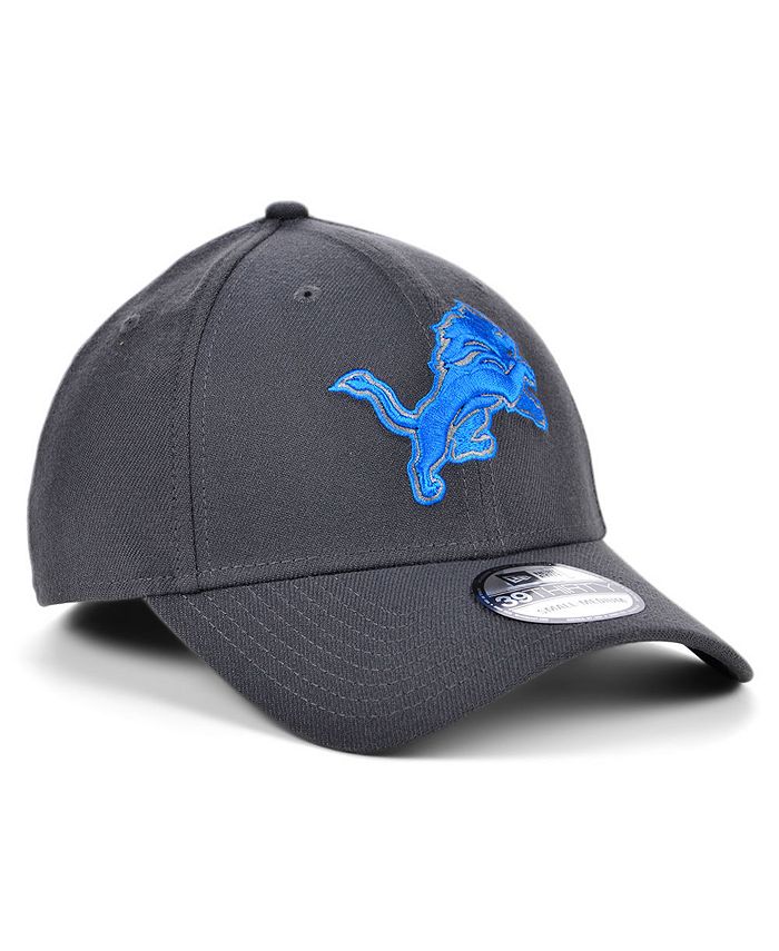 New Era Detroit Lions Graph Team Classic 39THIRTY Cap - Macy's