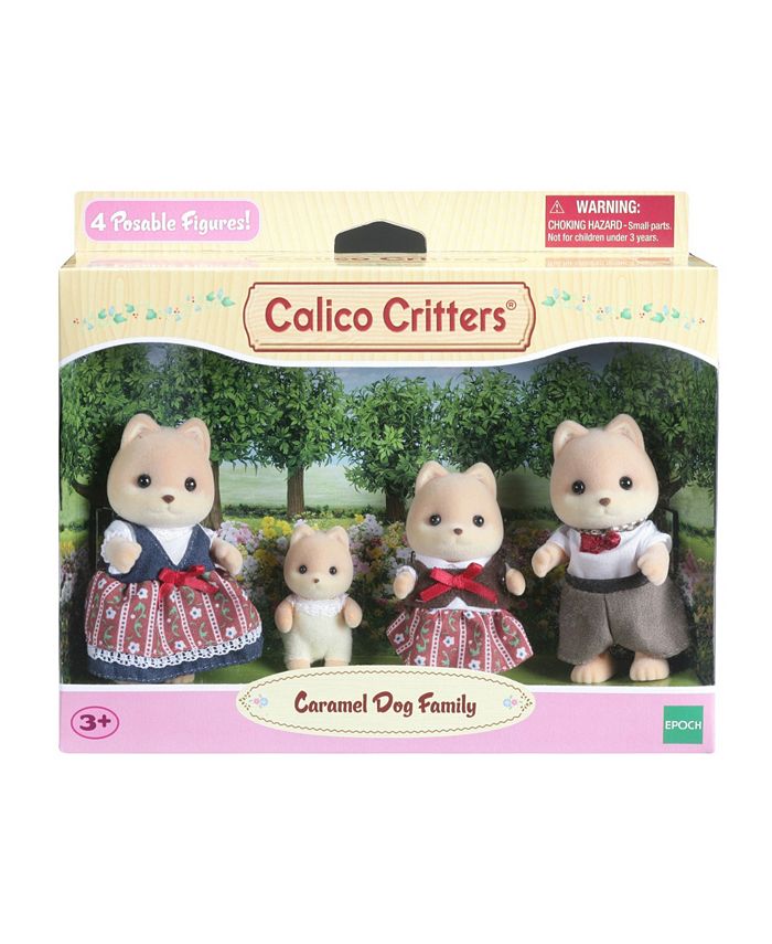 EPOCH Everlasting Play Calico Critters Caramel Dog Family - Macy's