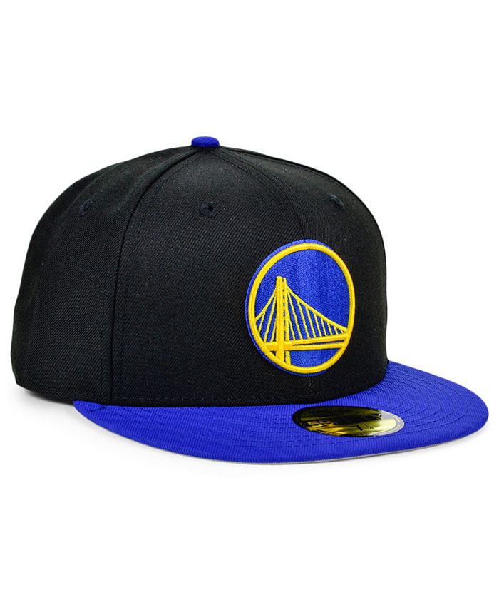 New Era Golden State Warriors Basic 2-Tone 59FIFTY Cap - Macy's
