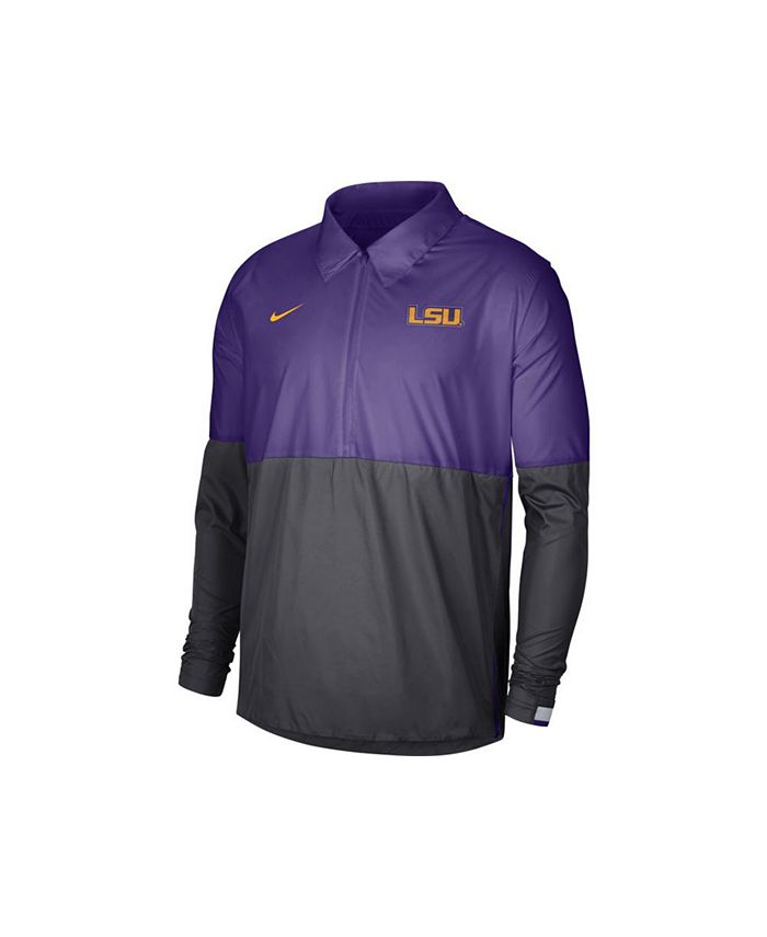Nike LSU Tigers Men's Lightweight Coaches Jacket - Macy's