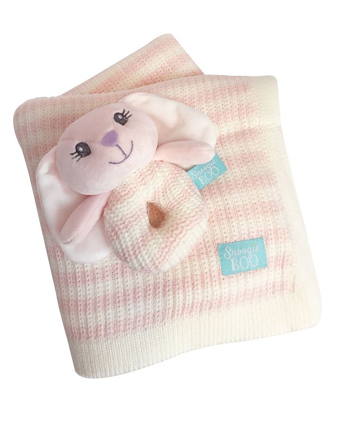 Happycare Textiles Snoogie Boo Baby Premium Soft Knit Blanket and Toy ...