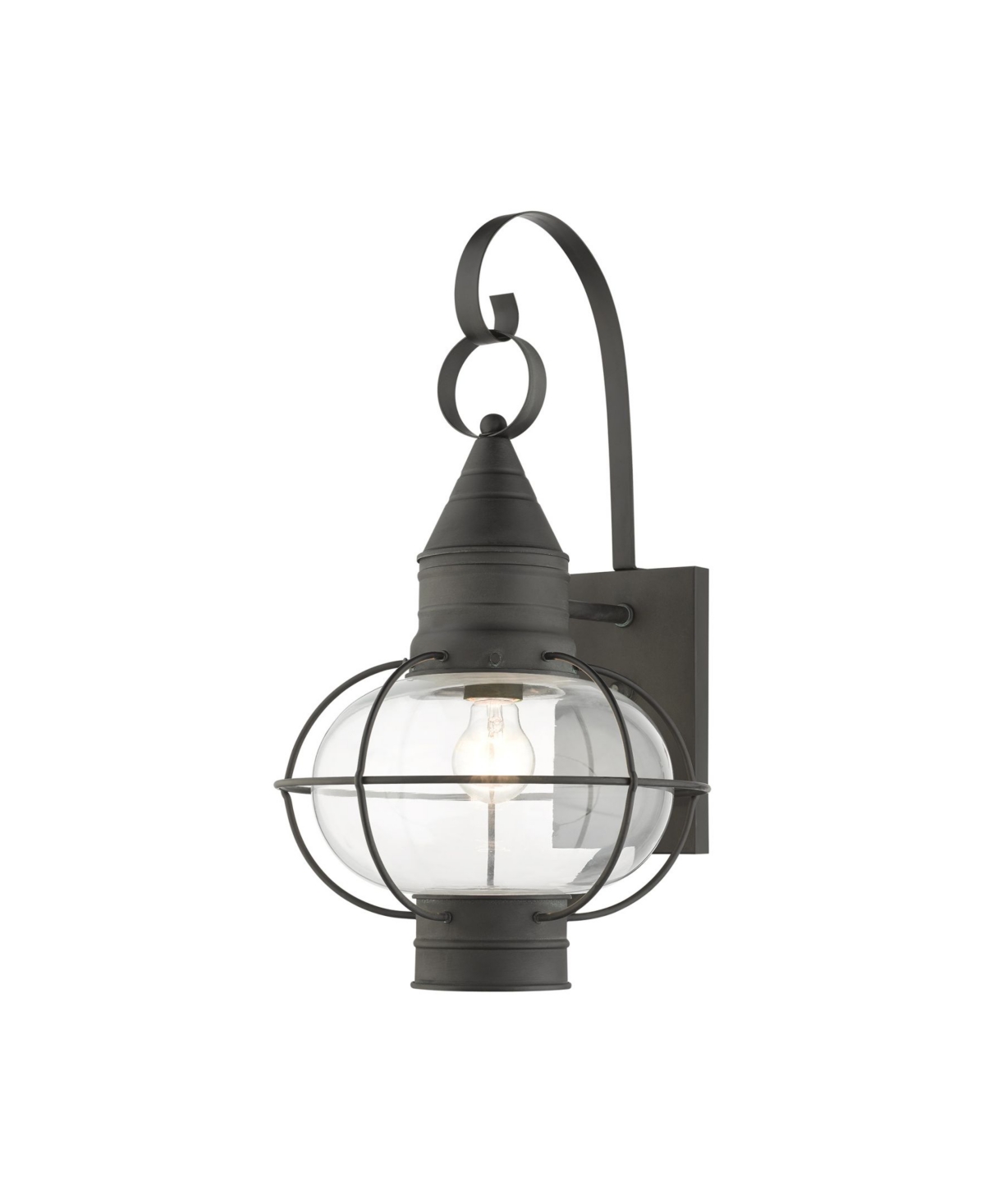 Click here for Newburyport 1 Light Outdoor Wall Lantern - Charcoa... prices