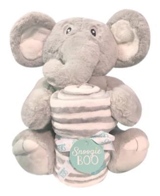 Snoogie Boo Hug Me Ultra Soft Blanket with Stuffed Animal Toy Set, 30 ...