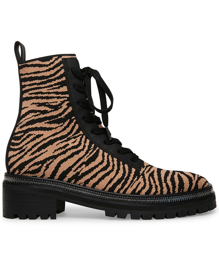 STEVEN NEW YORK Firenze Knit Combat Booties & Reviews - Boots - Shoes ...