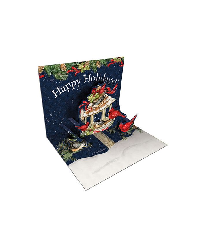 The Gift Wrap Company Pop Up Holiday Cards Set - Macy's