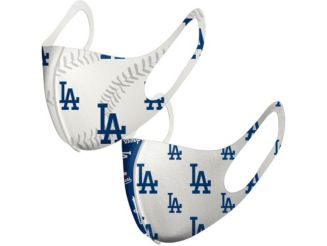 Fanatics Los Angeles Dodgers 2-Pack Bonded Colorblocked Mask Face ...