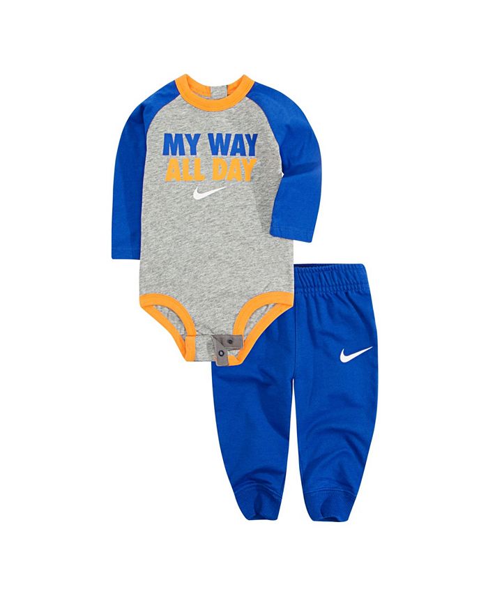Nike Baby Boys Bodysuit and Pants Set - Macy's