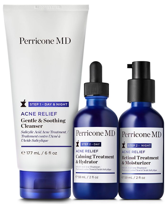 Perricone MD 3-Pc. Acne Relief Prebiotic Acne Therapy 90-Day Set - Macy's