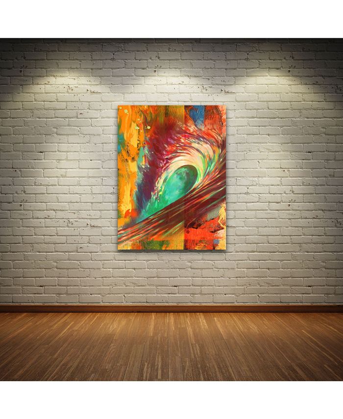 Colossal Images Fire Wave, Canvas Wall Art - Macy's