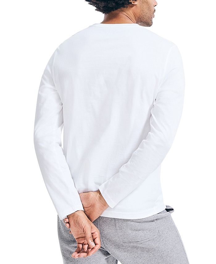 Nautica Men's J-Class Logo Classic-Fit Crew Long-Sleeve T-Shirt - Macy's
