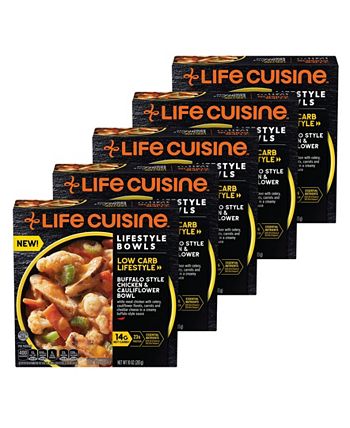 Life Cuisine Buffalo Chicken Cauliflower Bowl, 10 oz, 5 Count - Macy's