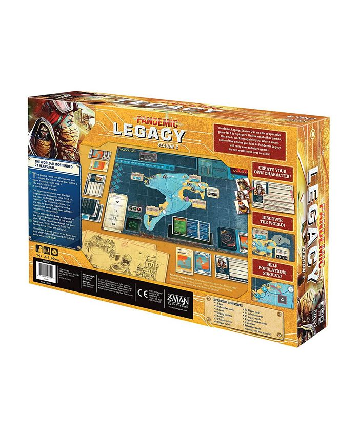 Asmodee Editions Pandemic: Legacy Season 2 Board Game - Macy's