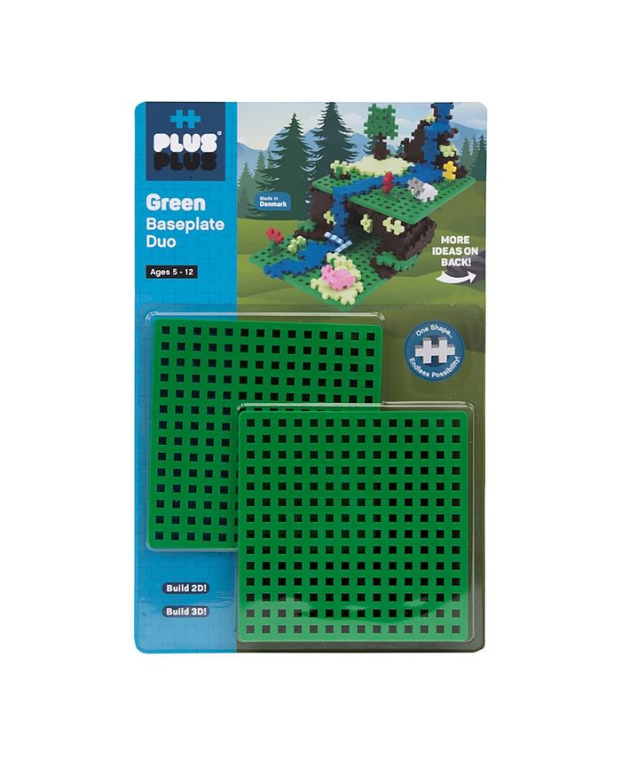 Plus-Plus 240 Piece Basic Color Tube Set & Baseplate Duo - Building ...