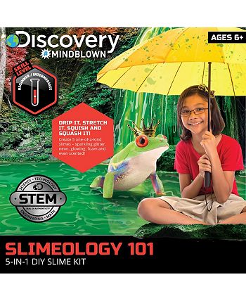 Discovery Kids Toy Slimeology 101 DIY 5-in-1 Kit- STEM - Macy's