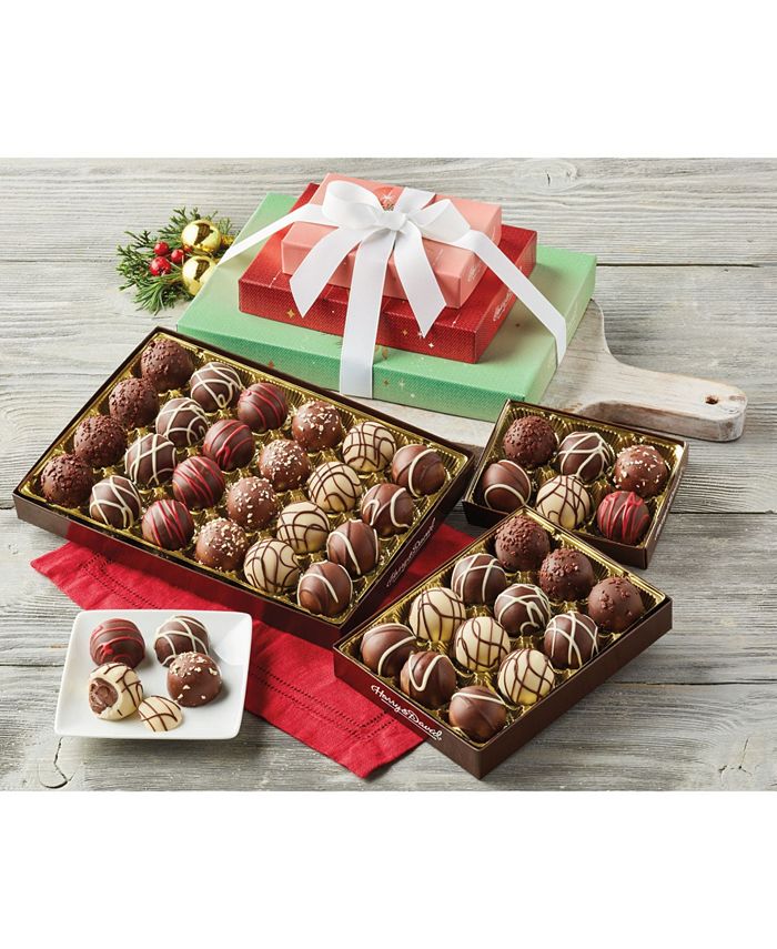Harry & David Holiday Truffle Trio Gift Set & Reviews - Food & Gourmet ...