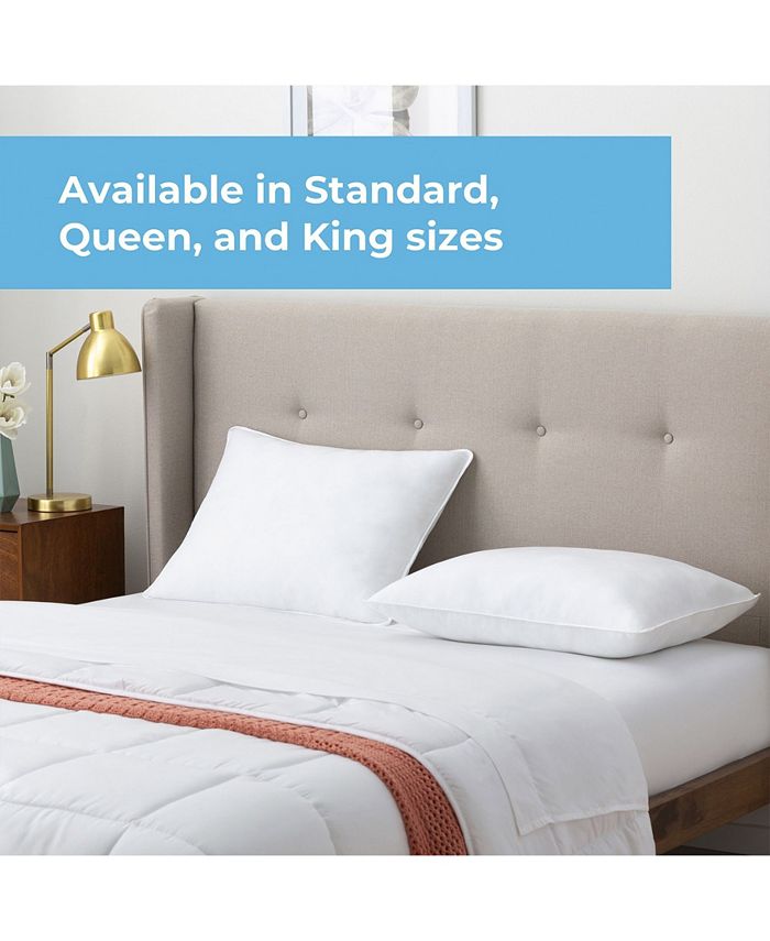 Linenspa Signature Medium 2-Pack Pillow, Standard - Macy's