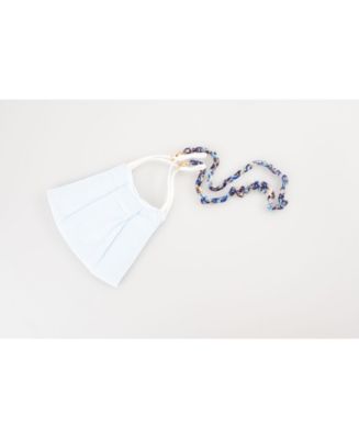 Violet & Brooks Bianca Face Mask Chain, Blue - Macy's