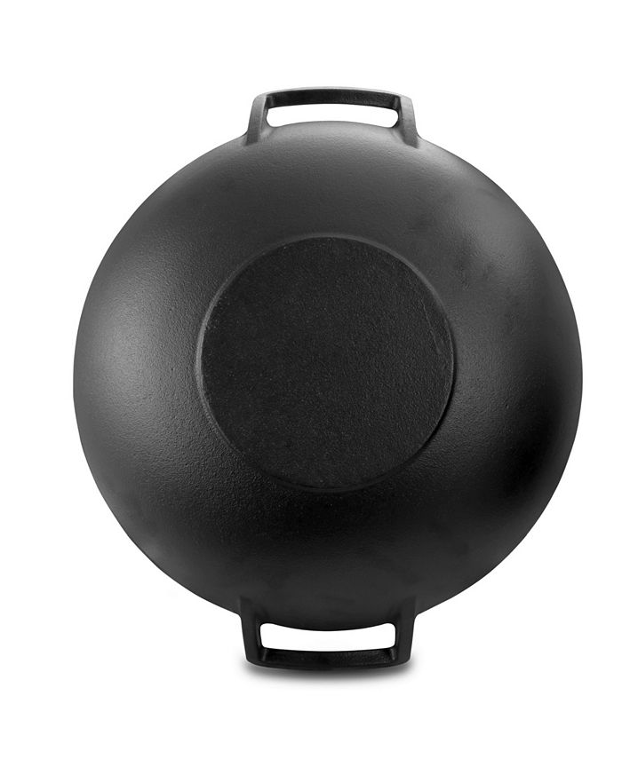 General Store Addlestone 2 Piece Heavy Duty Wok Set with Lid - Macy's