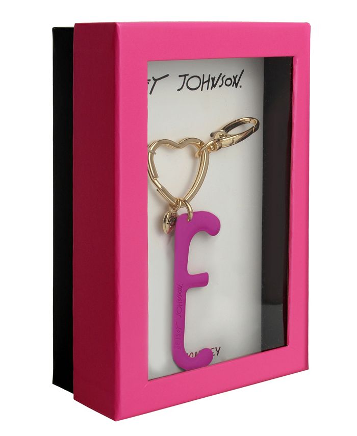 Betsey Johnson Pink No-Touch Key Fob Tool - Macy's