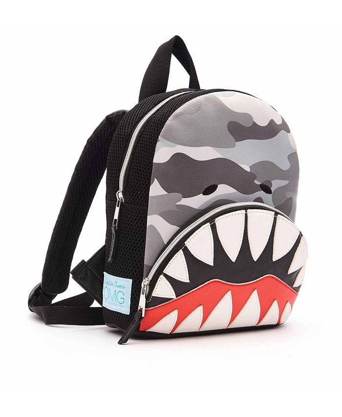 OMG! Accessories Shark Camo Mini Backpack - Macy's