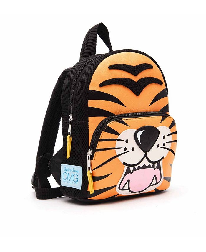 OMG! Accessories Tiger Striped Mini Backpack - Macy's