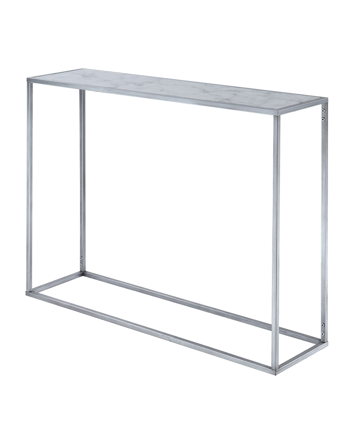 Click here for Gold Coast Console Table - Silver-Tone prices