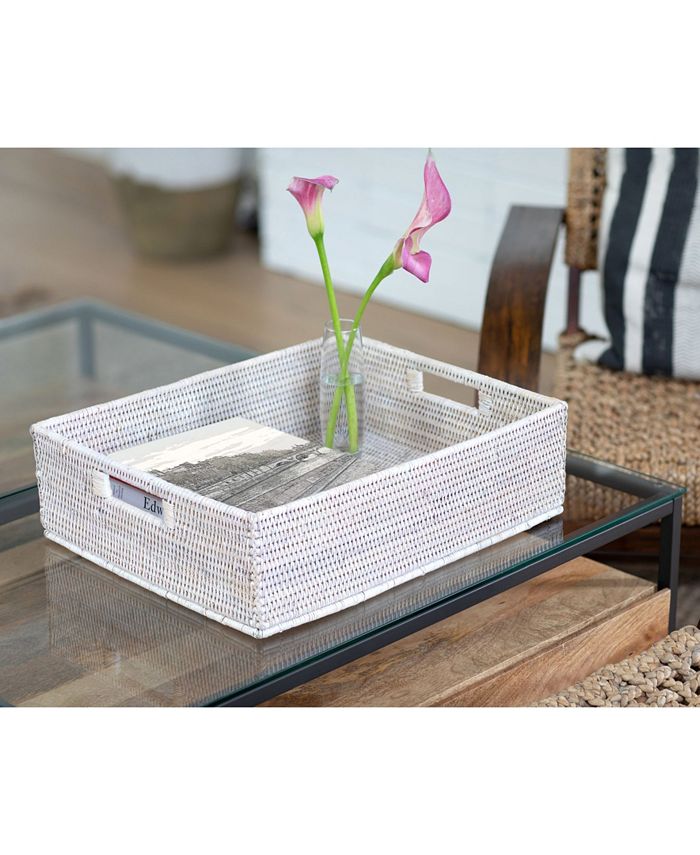 Artifacts Trading Company Rectangular Storage Basket - Macy's