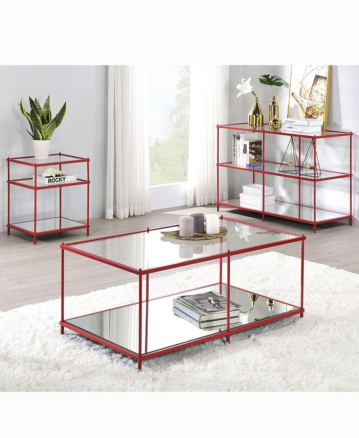 Furniture of America Tromso Open Shelf Coffee Table - Macy's