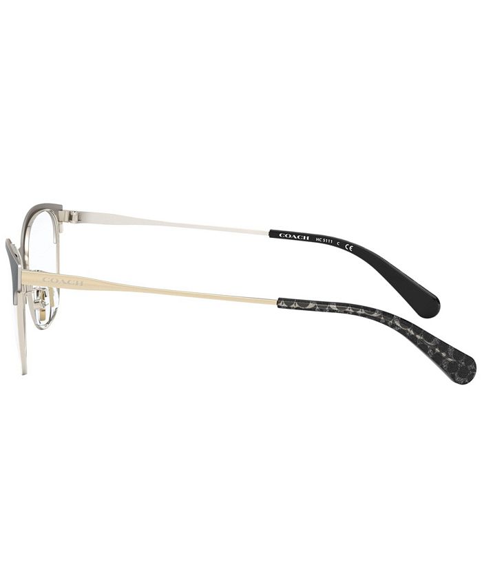 COACH HC5111 Women's Cat Eye Eyeglasses - Macy's