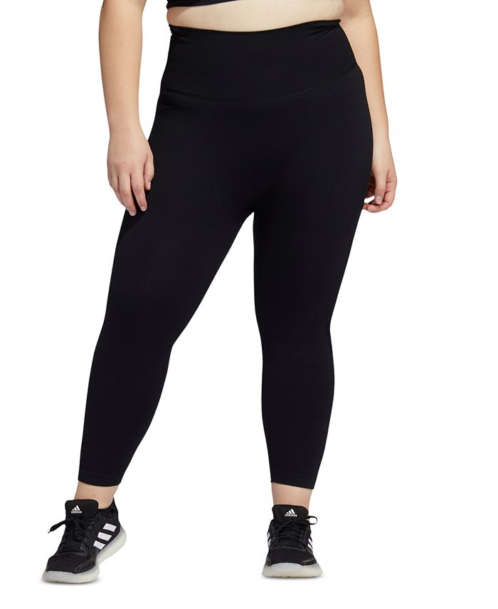adidas Plus Size Formotion Sculpting Tights - Macy's