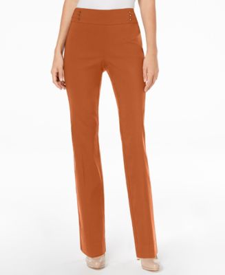 JM Collection Studded Tummy-Control Pants, Created for Macy's - Macy's