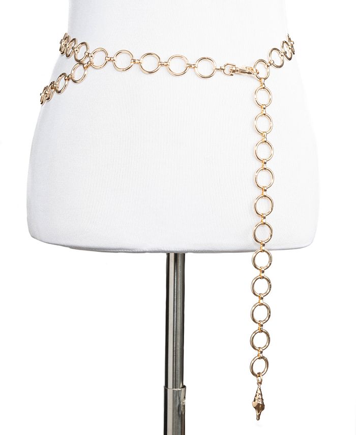 INC International Concepts Double-Drape Chain Belt, Created for Macy's ...