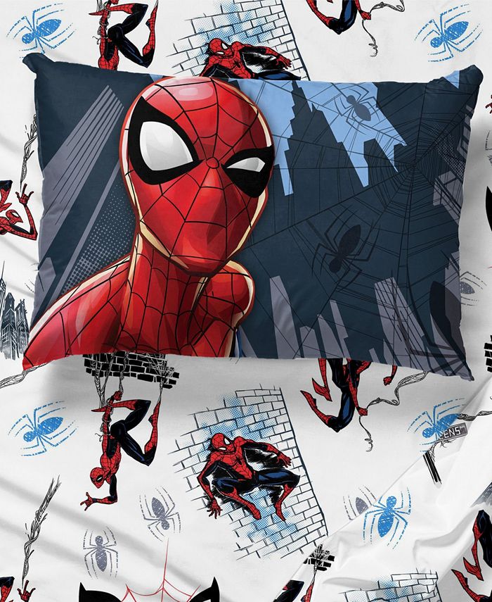 Spider-Man Spiderman Crawl Twin Sheet Set, 3 Pieces - Macy's