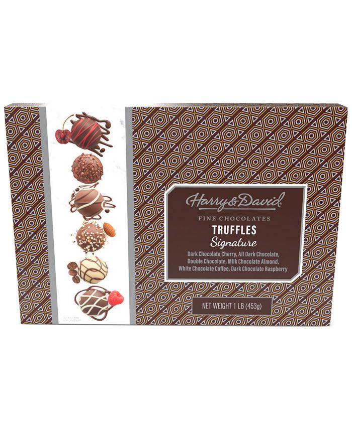 Harry & David Signature Chocolate Truffles, 1 LB - Macy's