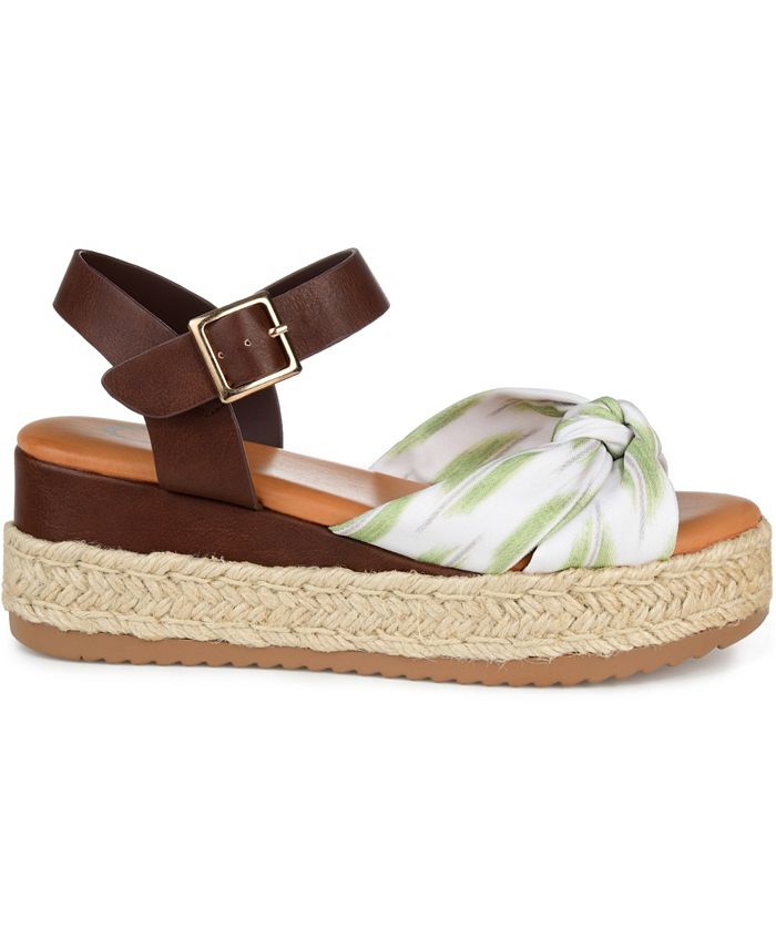 Journee Collection Women's Adriann Espadrille Sandals & Reviews ...