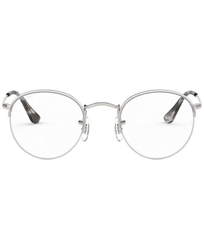 Ray-Ban RX3947V ROUND GAZE Unisex Round Eyeglasses - Macy's