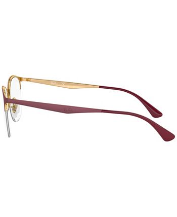 Ray-Ban RX6422 Unisex Square Eyeglasses - Macy's