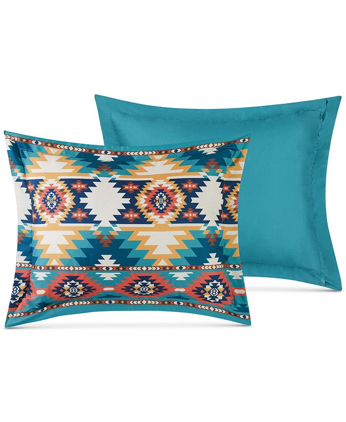 Pem America Santa Fe 8-Pc. Reversible Full Comforter Set, Created for ...