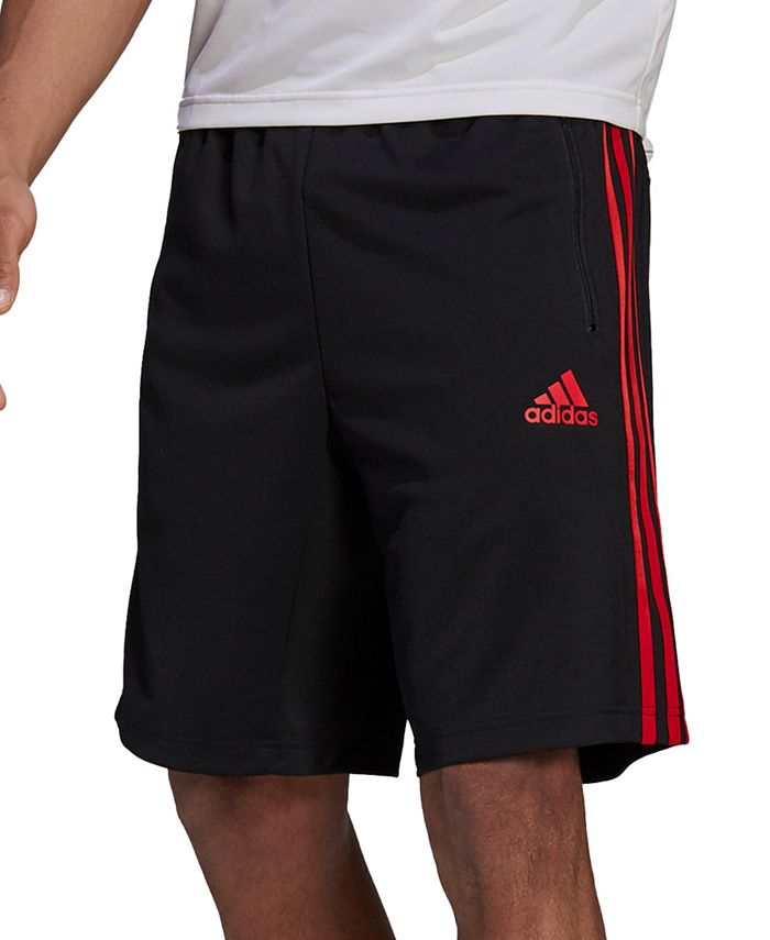 adidas Men's PrimeBlue Designed 2 Move 10" 3-Stripes Shorts & Reviews ...