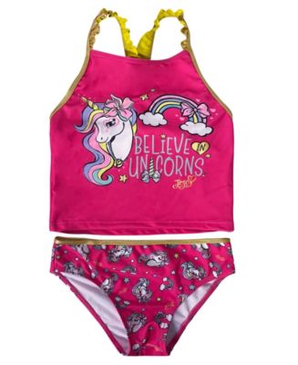 Dream Wave Jojo Siwa LittleGirls 2 Piece Swim Set - Macy's
