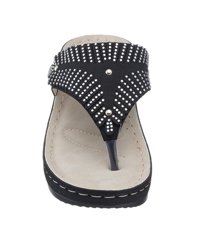 GC Shoes Virginia Wedge Sandal - Macy's