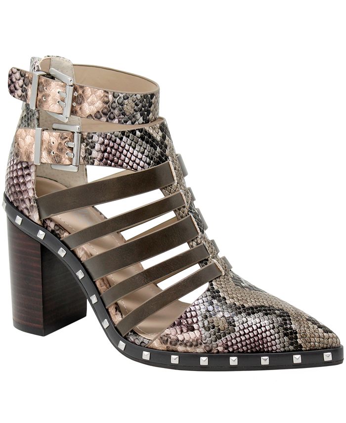 CHARLES by Charles David Women's Diesel Cut-Out Booties - Macy's