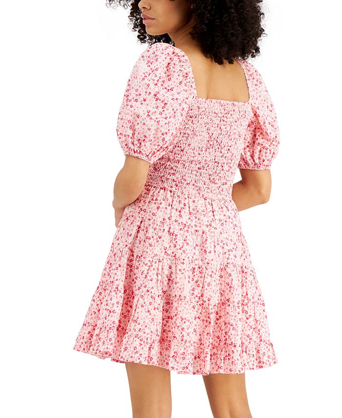 Dizzy Lizzy Smocked Floral-Print Dress & Reviews - Dresses - Juniors ... Dizzy Lizzy Smocked Floral-Print Dress & Reviews - Dresses - Juniors ...