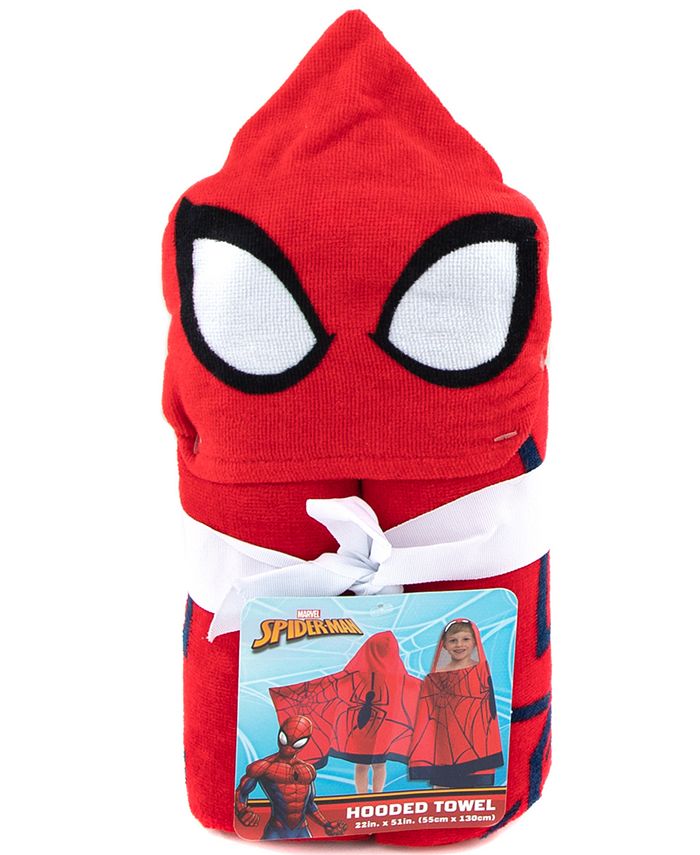 Disney Spiderman Hooded Towel - Macy's